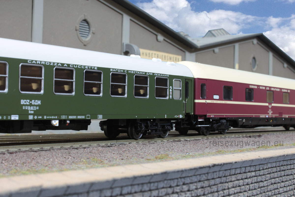 Reisezugwagen im Modell und Vorbild