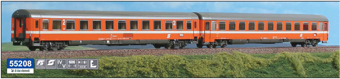 ACME 55208 Set 3 EC 30/37 “Romulus” der ÖBB/FS Ep IV