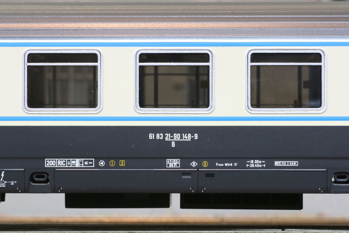 ACME 55215 Set 3 IC “Croce” Napoli C – Milano C der FS Ep V