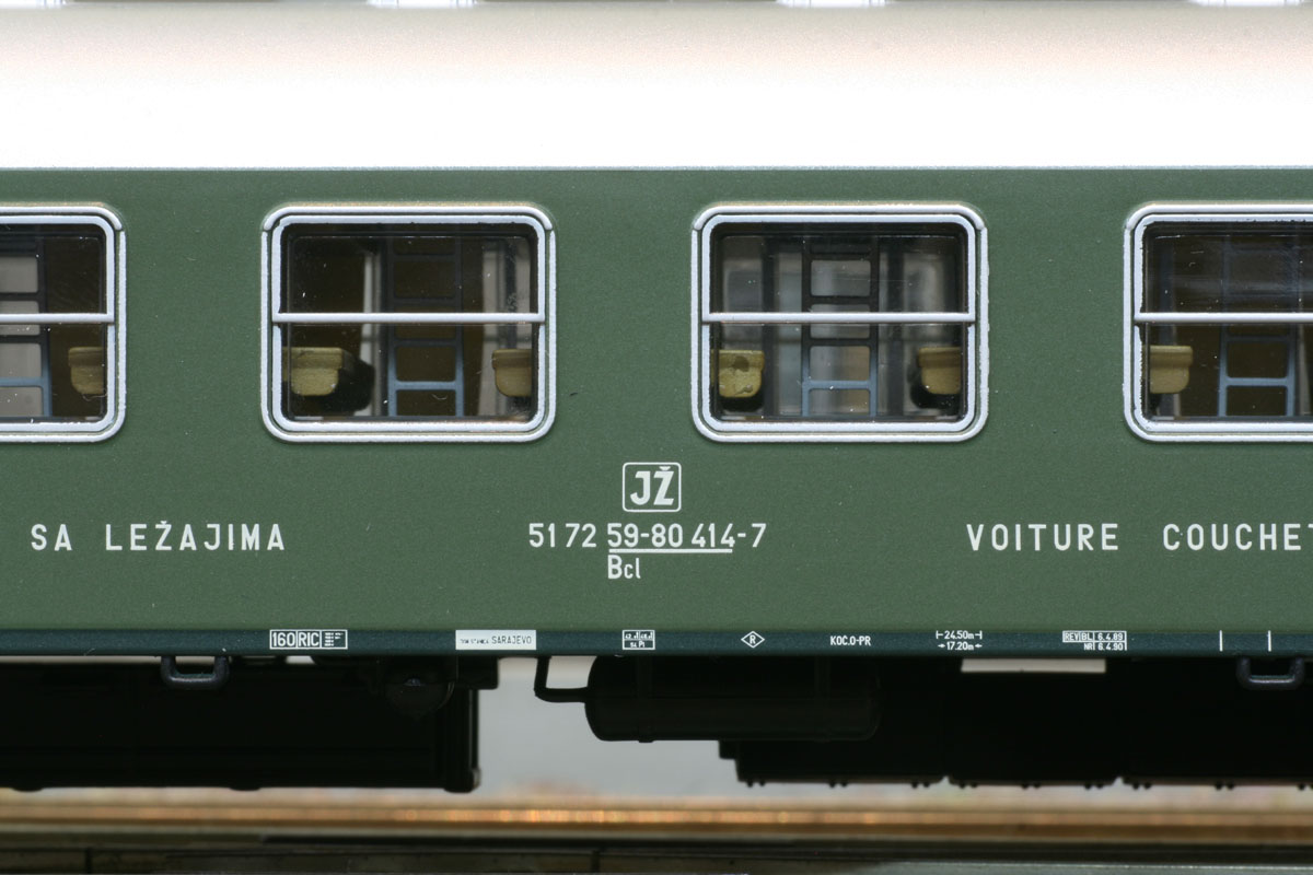 ACME 55238 Set 2 D 296/297 “Mostar Dalmatija Express” Ep IVb