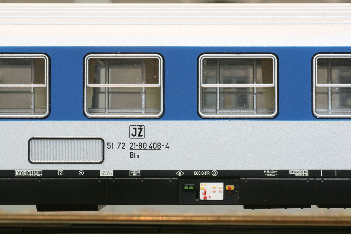 ACME 55238 Set 2 D 296/297 “Mostar Dalmatija Express” Ep IVb