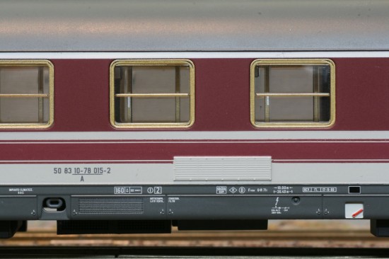 ACME 55251 Set 1 Schnellzugwagen (Typ UIC-X) der FS Ep V