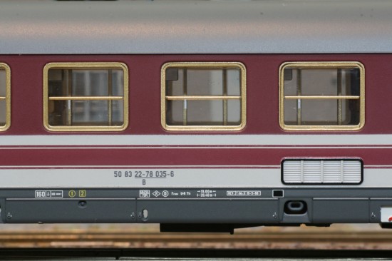 ACME 55251 Set 1 Schnellzugwagen (Typ UIC-X) der FS Ep V