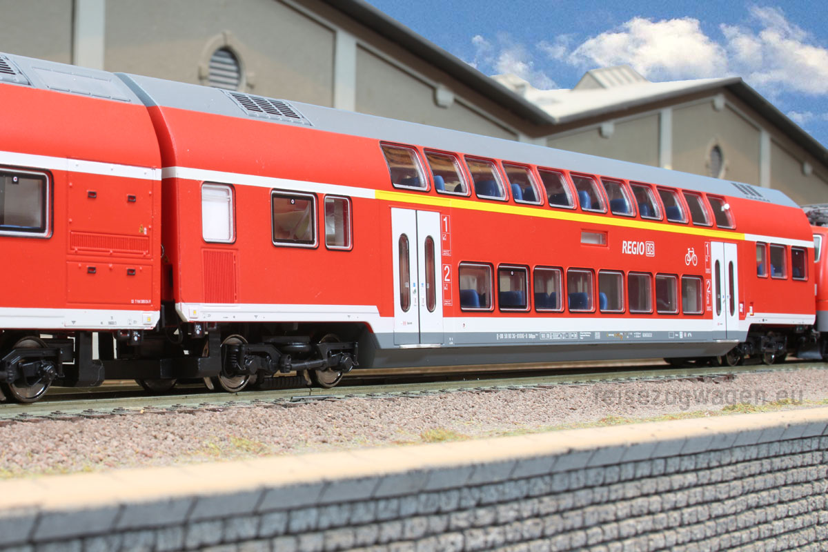 Hobbytrade 63165 (DC) Set Doppelstockwagen Ep VI