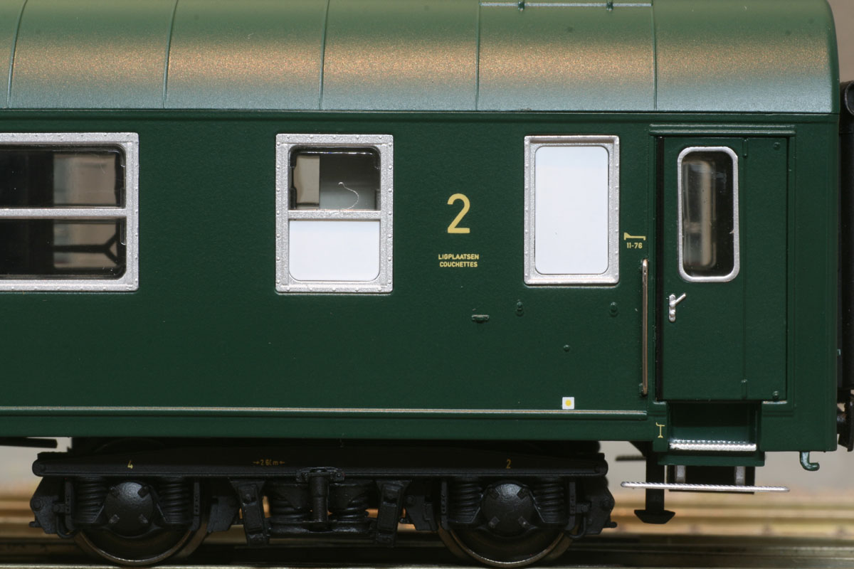 LS 42084 Set Liegewagen Bc (Typ I5) der SNCB Ep IV