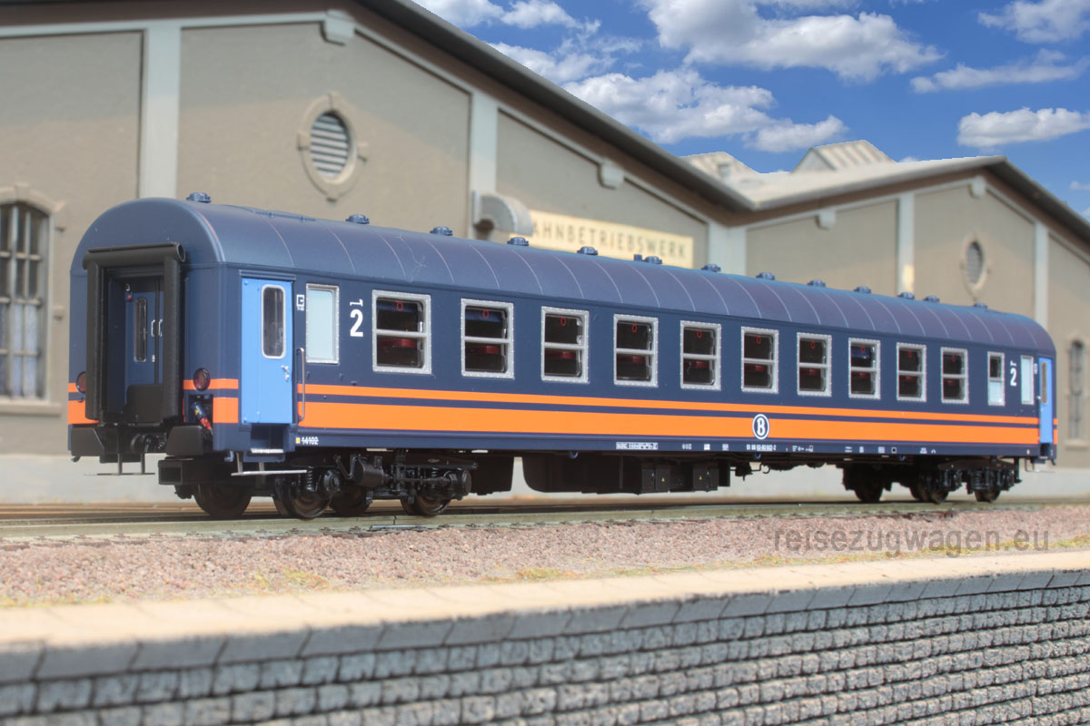 LS 42085/86 Set Liegewagen Typ I5 (Bc 11) der SNCB Ep IV