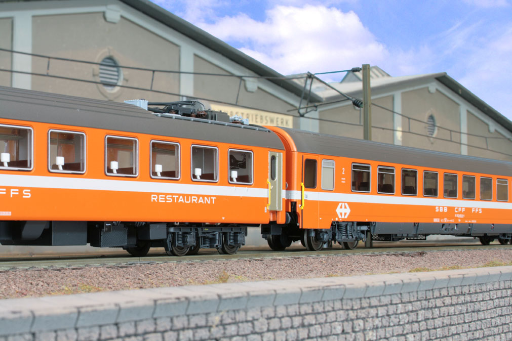 New 1/87 Models of Eurofima Coaches
