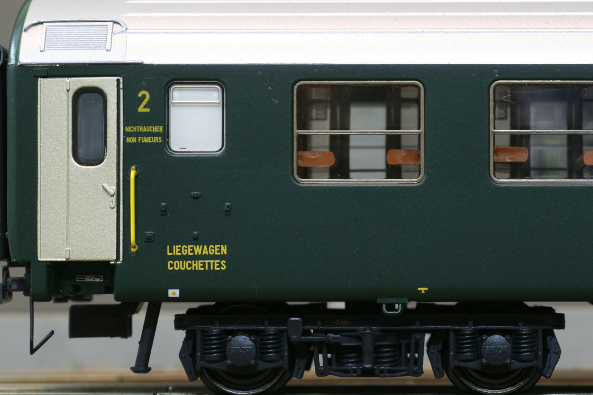 LS 47327 Set Liegewagen Bcm (Typ RIC) der SBB Ep IV