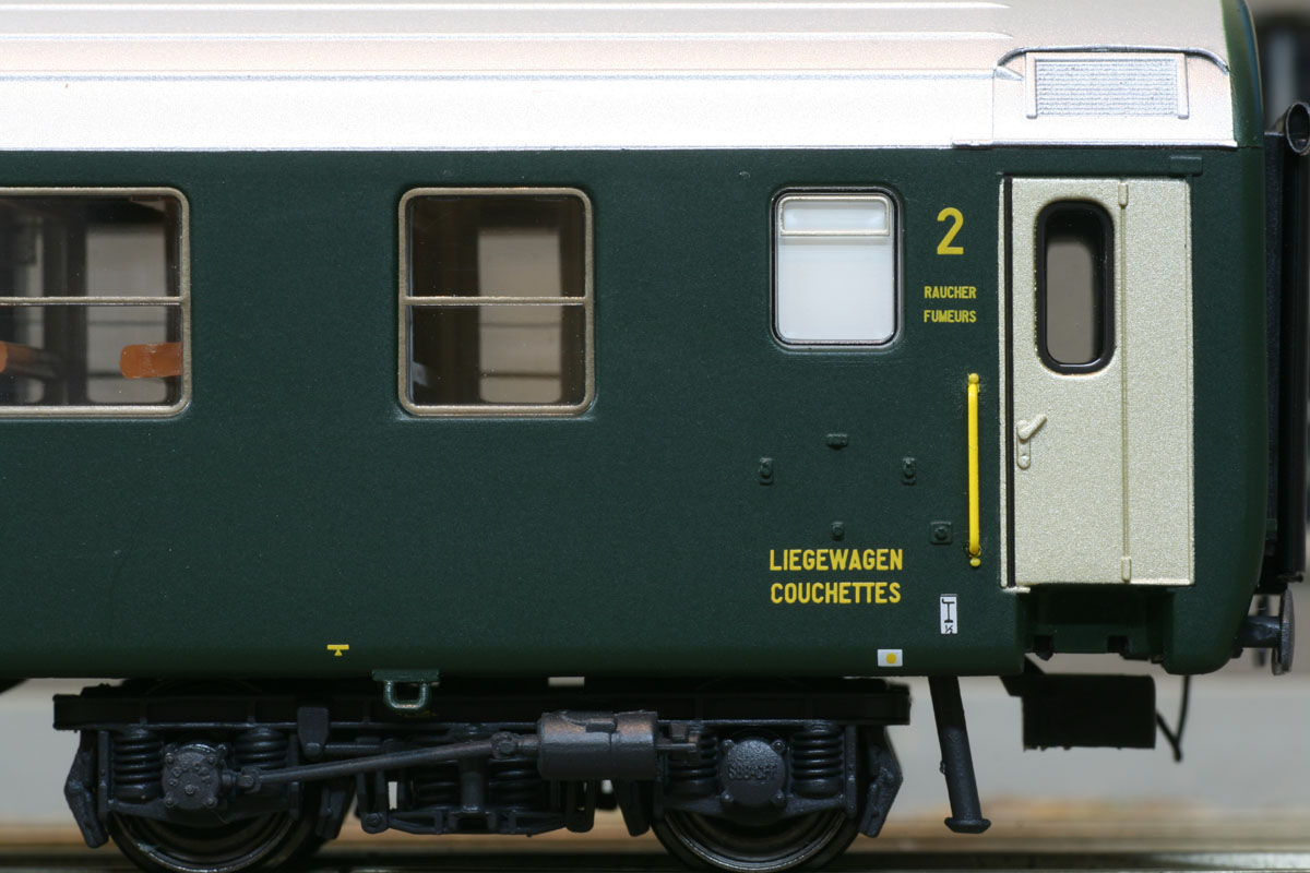 LS 47327 Set Liegewagen Bcm (Typ RIC) der SBB Ep IV