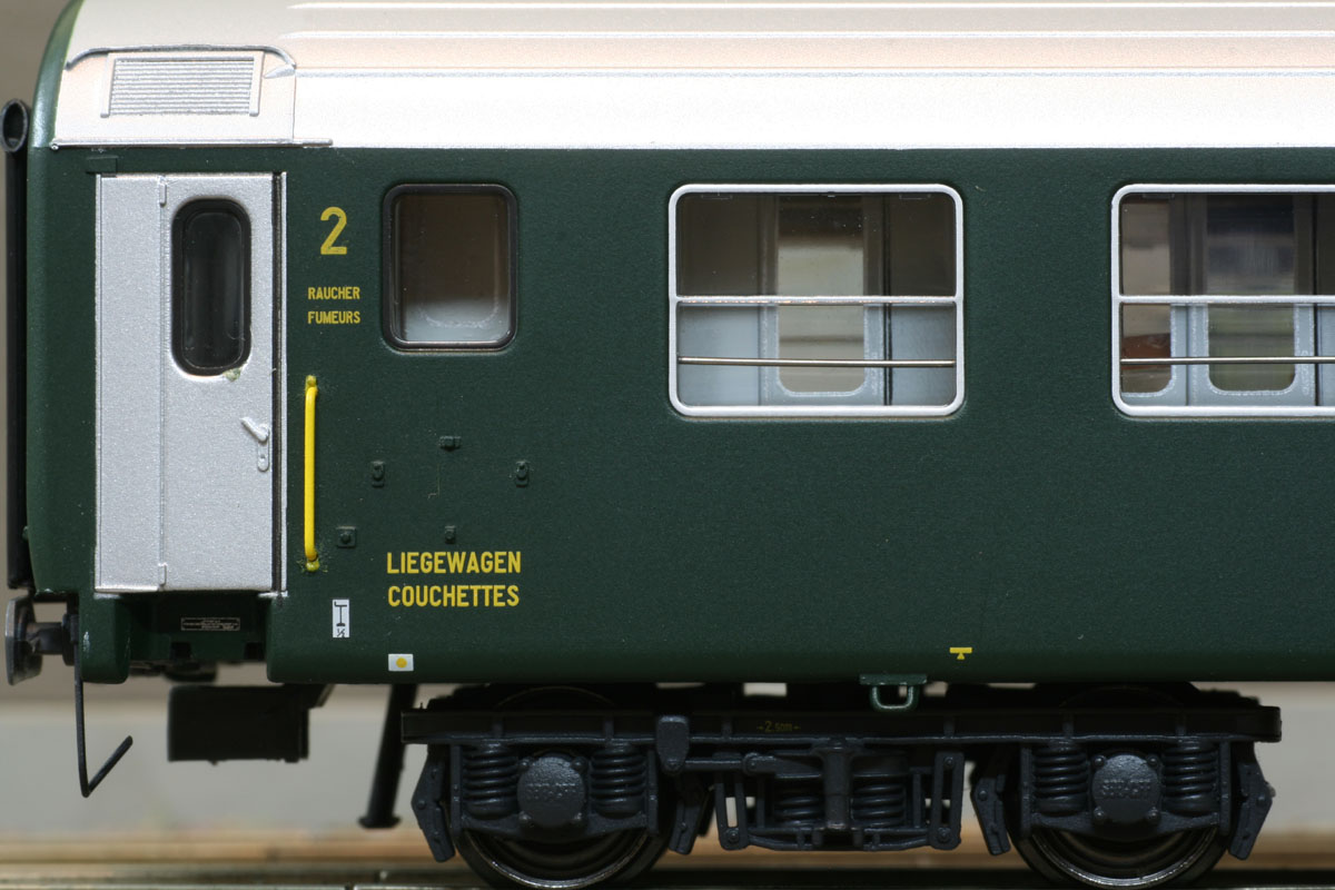 LS 47327 Set Liegewagen Bcm (Typ RIC) der SBB Ep IV