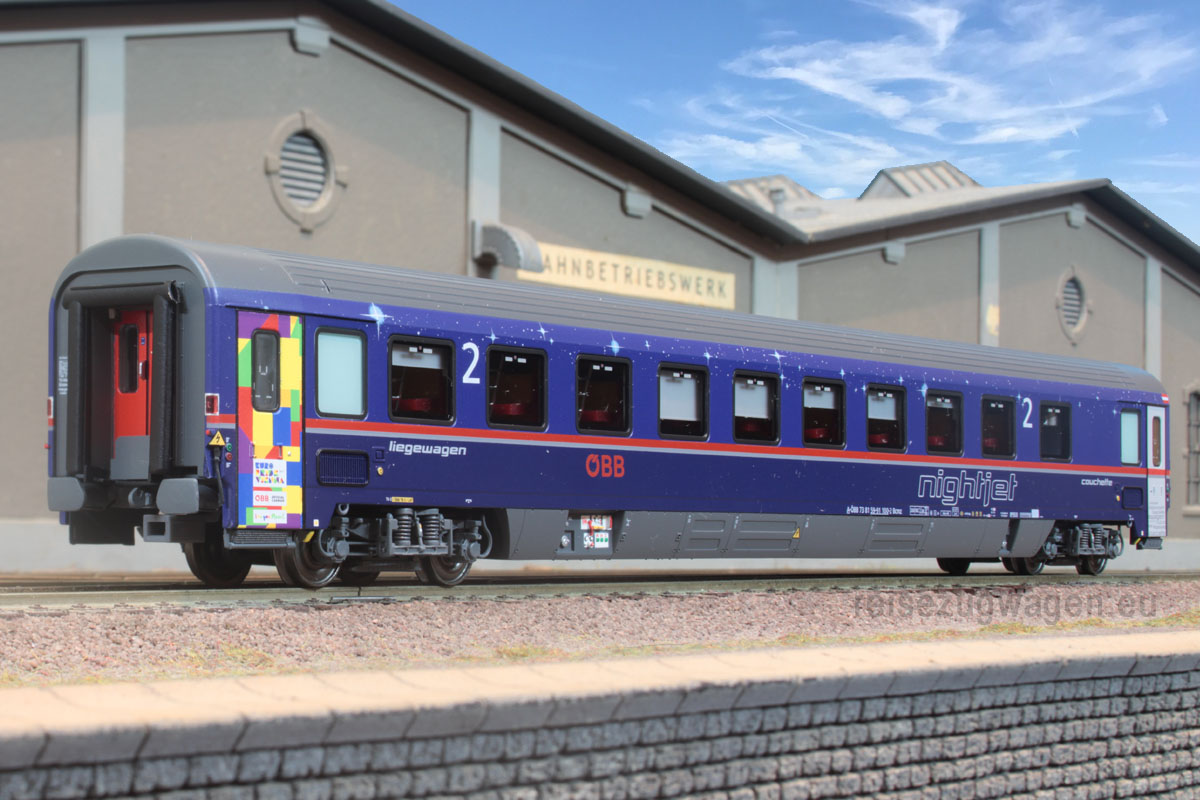 LS/Pirata 9714-3 Liegewagen Bcmz 59-91.1 “EuroPride Vienna” Ep VI