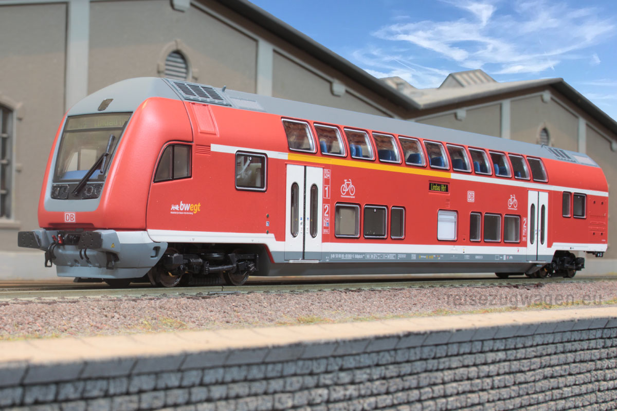 Roco/Hobbytrade 74151 (AC) Set Doppelstockwagen Ep VI