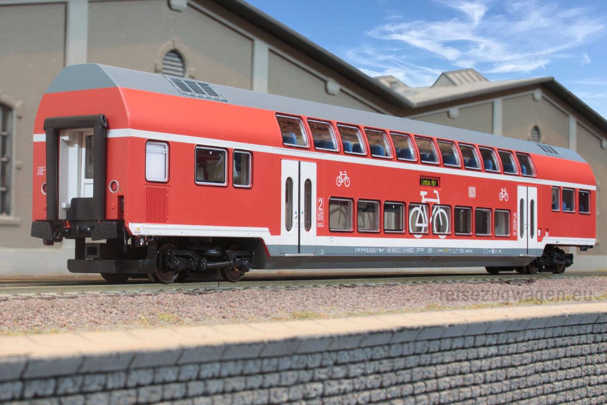 Roco/Hobbytrade 74151 (AC) Set Doppelstockwagen Ep VI